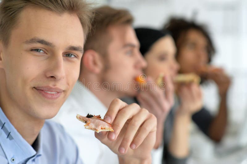 Young people on break stock photo. Image of people, feminine - 84784006