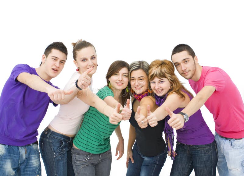 Young people cheering stock photo. Image of funny, active - 7902898