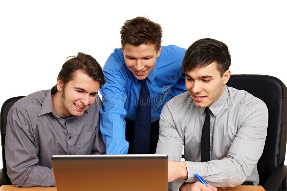 Young people discussing stock photo. Image of executive - 38960806