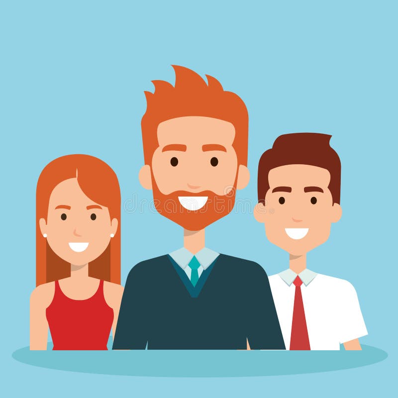 Young people group avatars stock vector. Illustration of people - 143576347