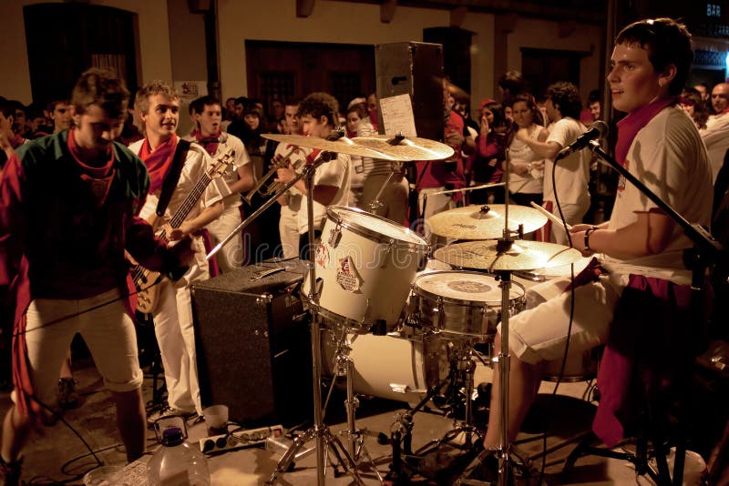 Young People are Having Fun with Music Rock Band a Editorial Photo ...