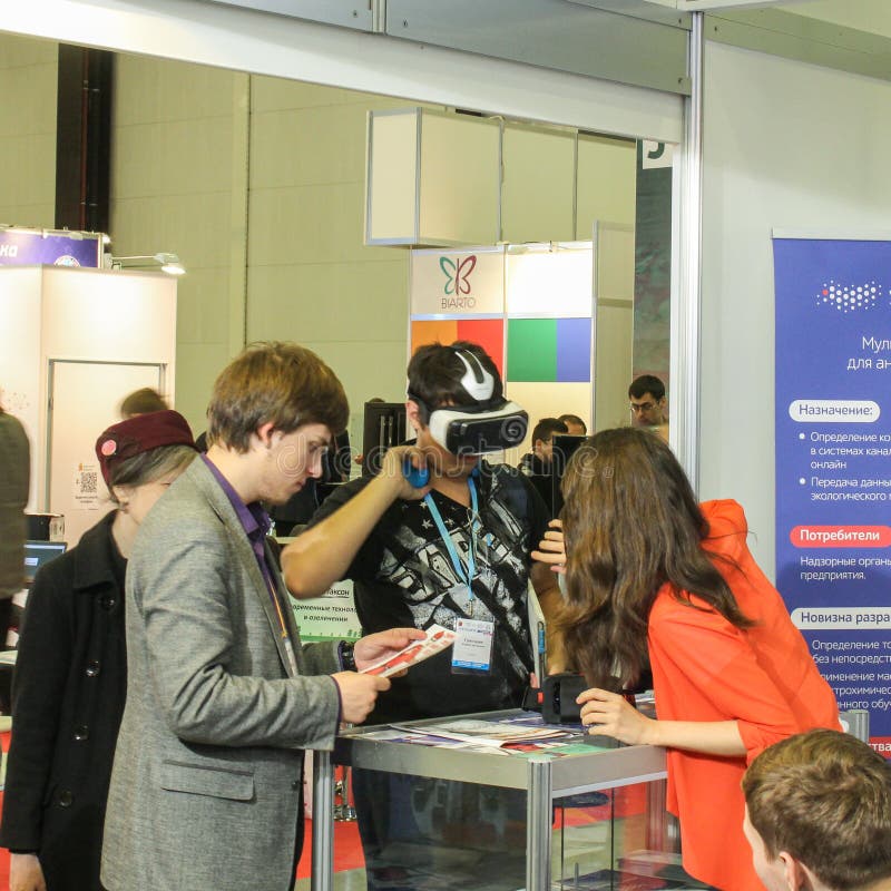 Young People are Interested in Electronic Products Editorial Photo ...