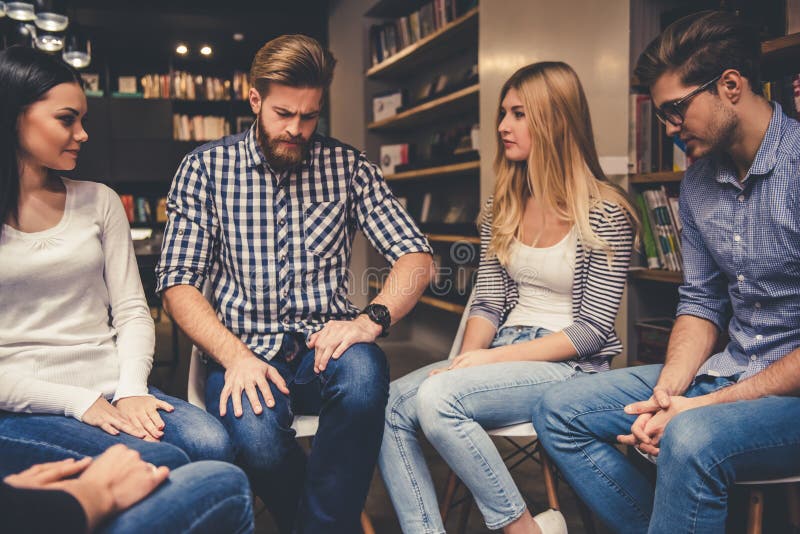 Young People in the Library Stock Image - Image of coach, game: 85173319