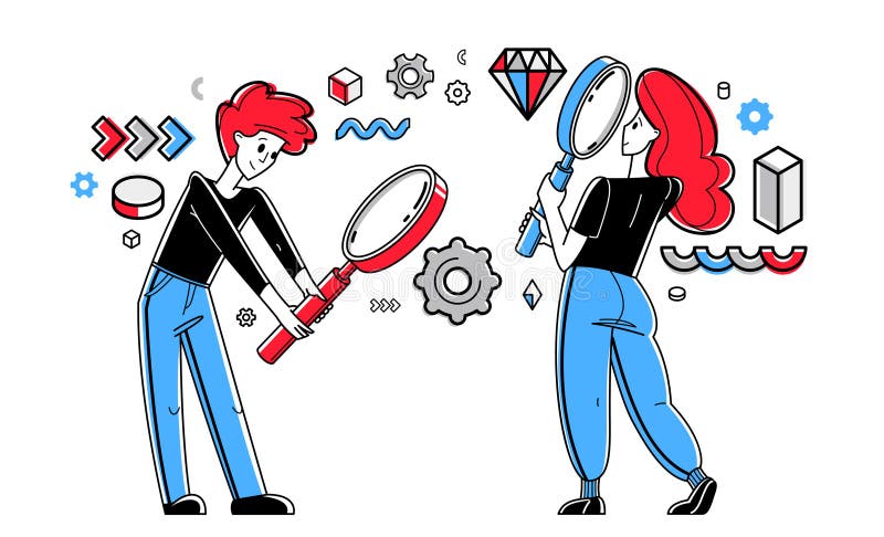 Young People Making Some Inquiry and Collecting Data for Analysis ...