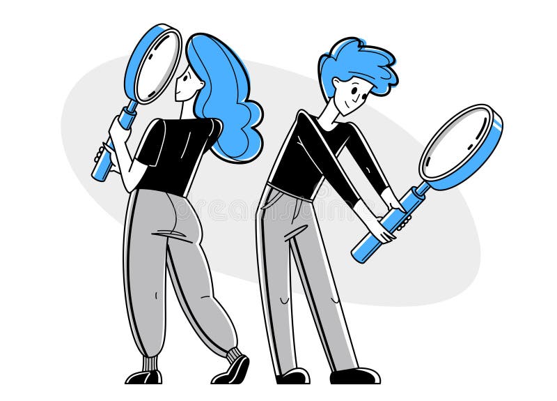 Young People Making Some Inquiry and Collecting Data for Analysis ...