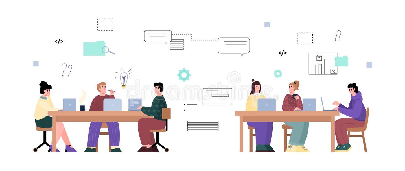 Hackathon Office Stock Illustrations – 104 Hackathon Office Stock ...