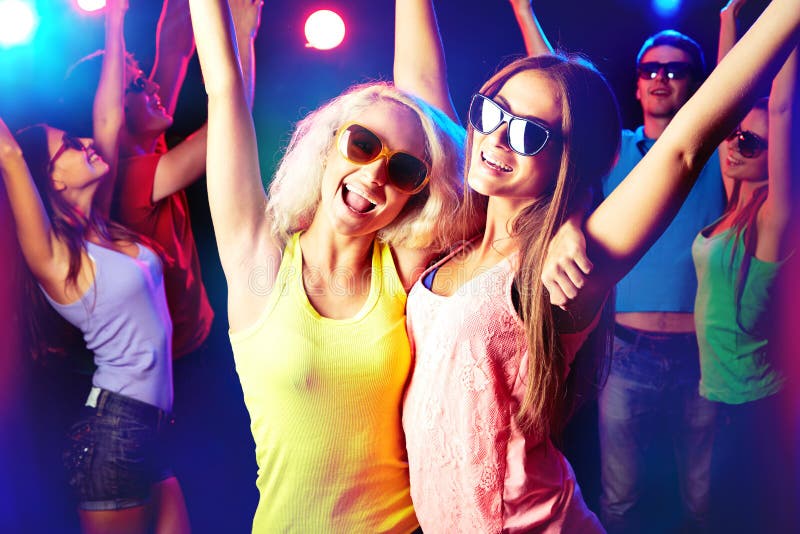 Young people at party. stock photo. Image of group, entertainment ...