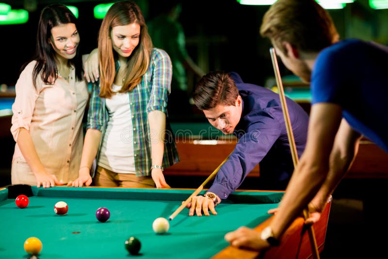 201 Group Young Adults Playing Pool Stock Photos - Free & Royalty-Free ...