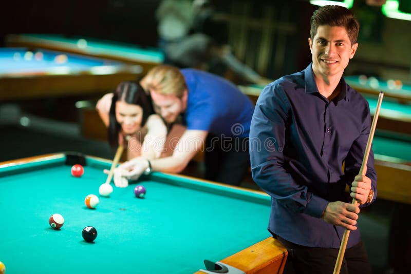 201 Group Young Adults Playing Pool Stock Photos - Free & Royalty-Free ...