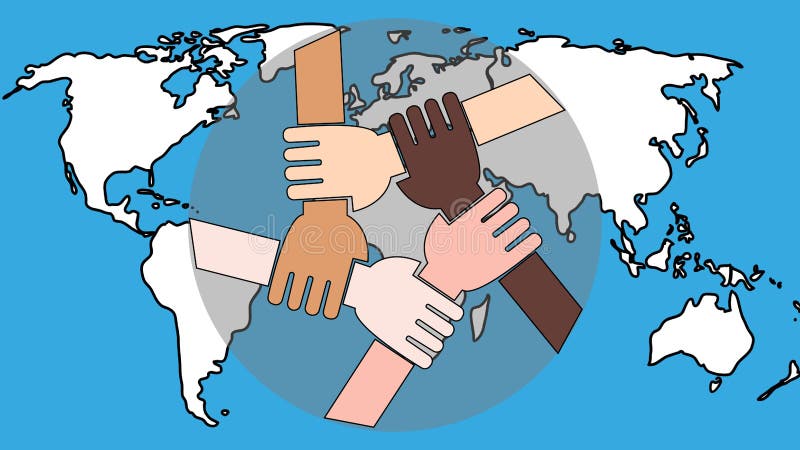 Stack Hands Showing Unity Teamwork Stock Illustrations – 135 Stack ...