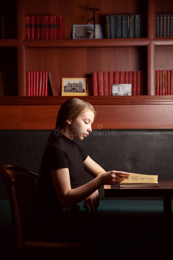 New Library with Self-check Device Stock Image - Image of chair ...