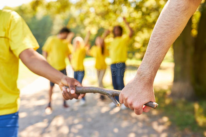 Young People in the Relay Race Pass the Baton Stock Image - Image of ...