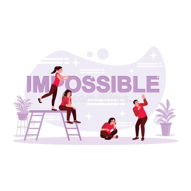 Impossible Possible Stock Illustrations – 2,359 Impossible Possible ...