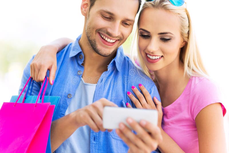 Young People Using Smartphone Stock Photo - Image of phone, lifestyle ...