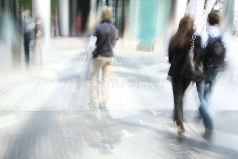 Young People Walking In The City Stock Photo - Image: 5139940