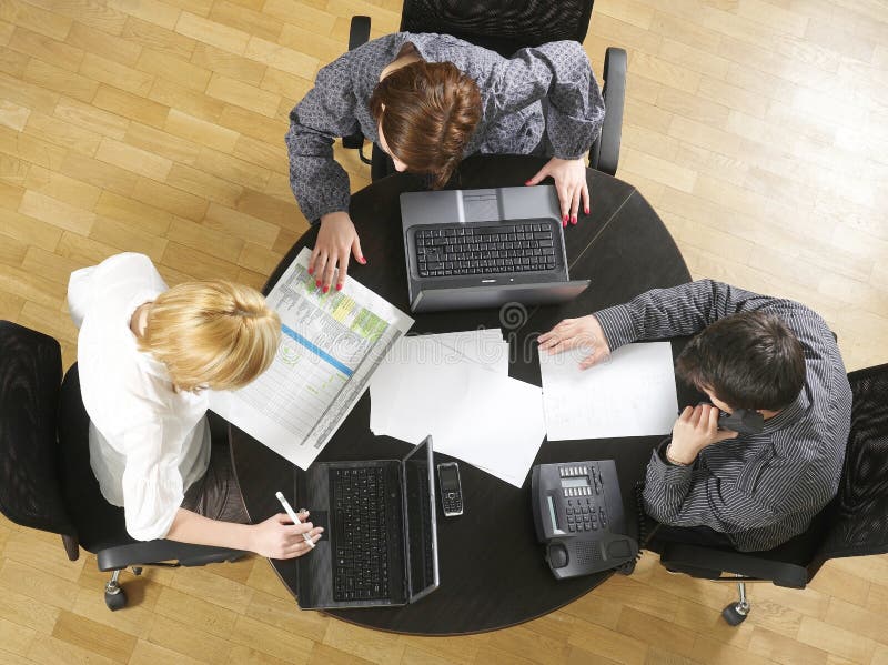 Young people at work stock photo. Image of computer - 113662378