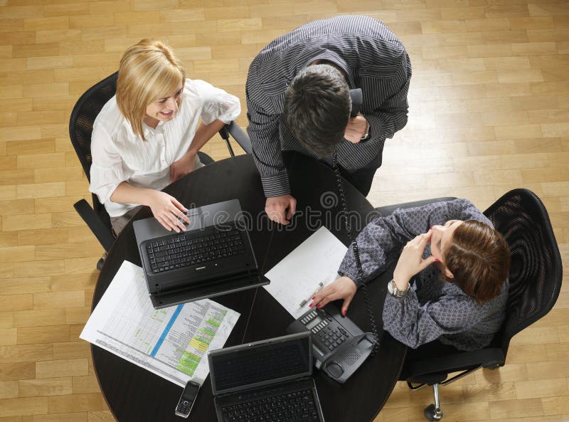 Young people at work stock image. Image of group, professional - 113662421