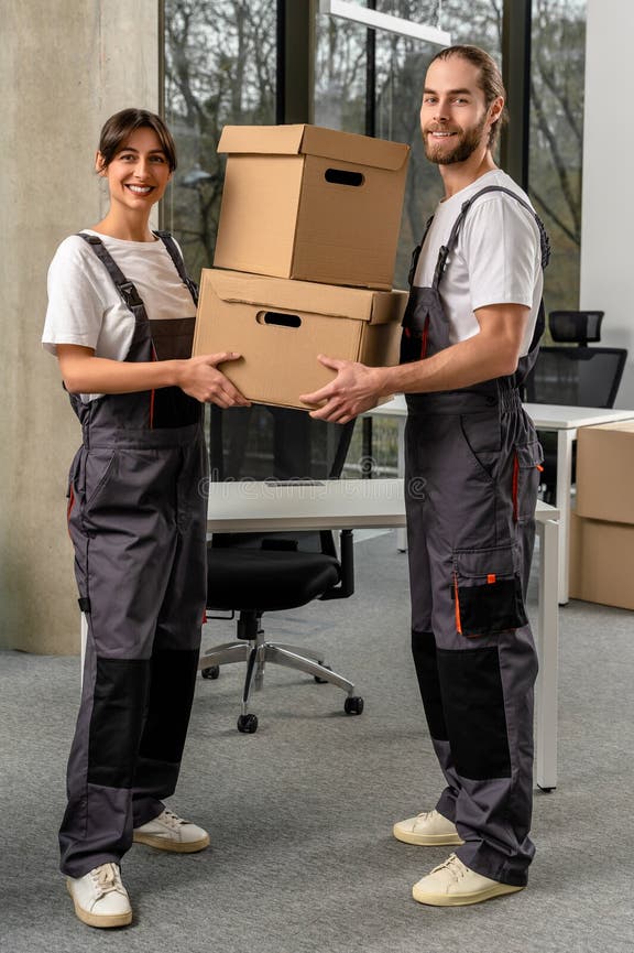 Young People Working Together with Sorting the Parcel in a Packaging ...