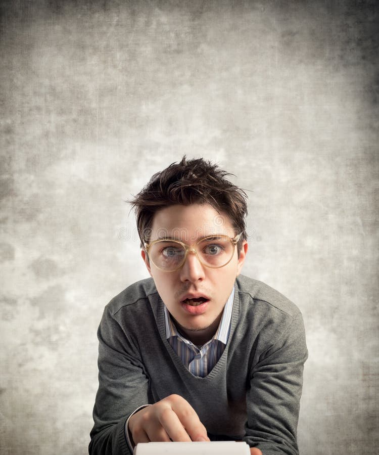 Young perplexed accountant stock photo. Image of accounting - 93610928