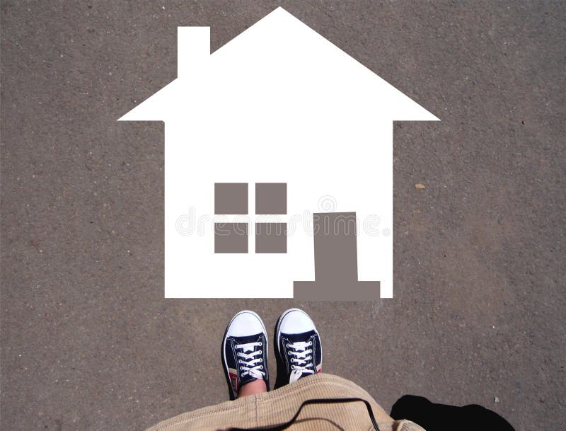 Young person going home stock photo. Image of decision - 23413504