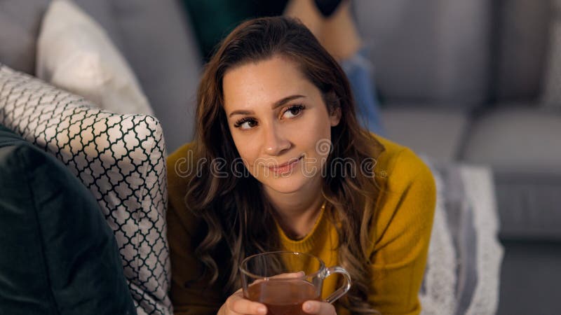 Young Pretty Woman in Her Mid 20s - Portrait Shot Stock Image - Image ...