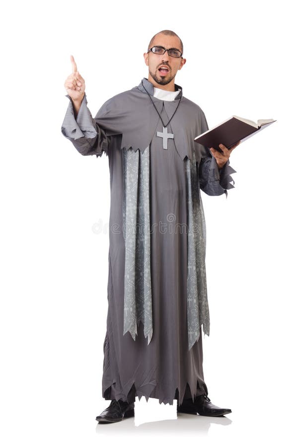 Angry Preacher, Minister, Pastor, Priest Sermon is Stock Image - Image ...