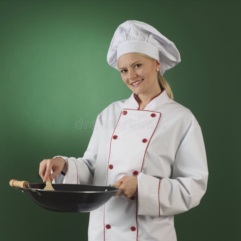 Young professional cook stock photo. Image of standing - 15958878