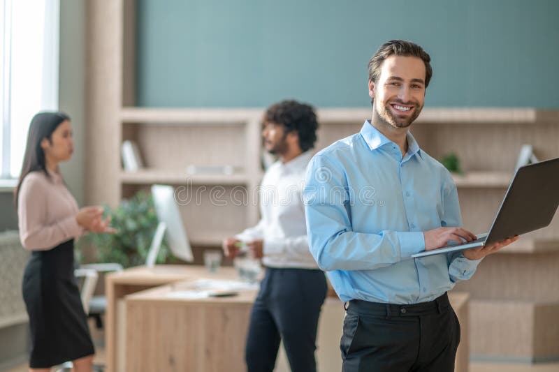 Young Professionals Working Together on the Project Stock Photo - Image ...