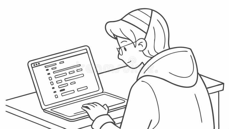 Student Coding Stock Illustrations – 4,111 Student Coding Stock ...