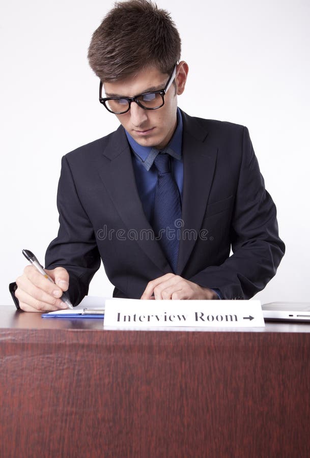 Young receptionist stock photo. Image of people, face - 26255826