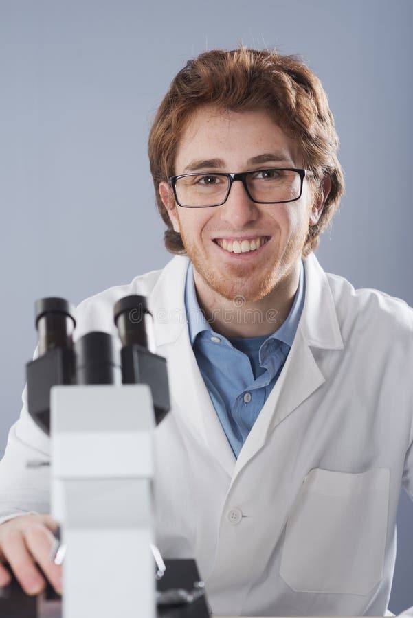 Young Researcher in the Laboratory Stock Photo - Image of clinic ...