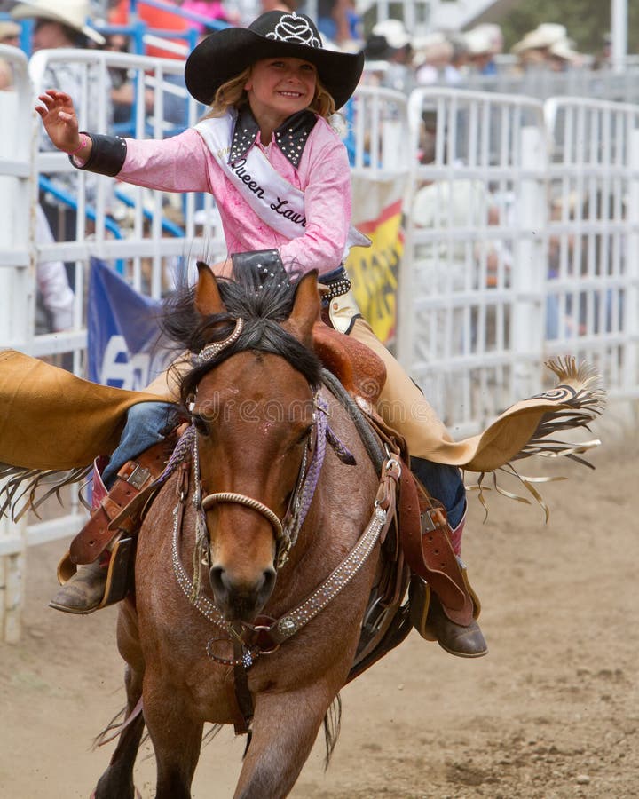 Young Rodeo Queen - Sisters, Oregon Rodeo 2011 Editorial Photo - Image ...