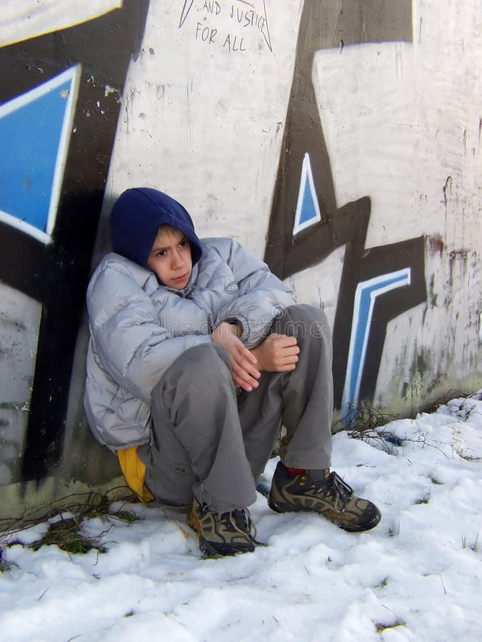 Young runaway 2 stock photo. Image of despondent, depressed - 1286236