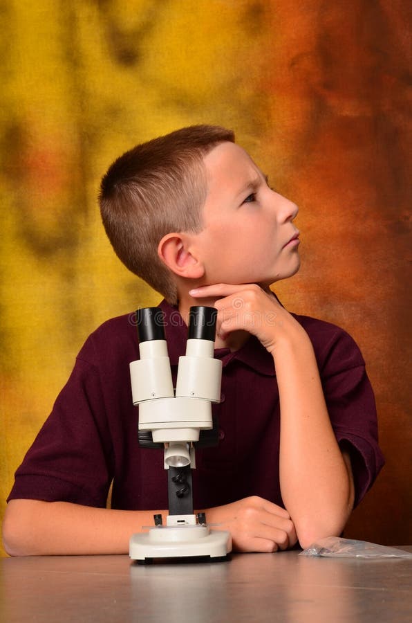 Boy Scientist stock photo. Image of childhood, looking - 22090922