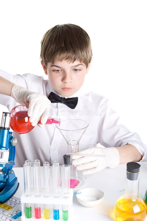 The young scientist stock photo. Image of learning, laboratory - 5681528