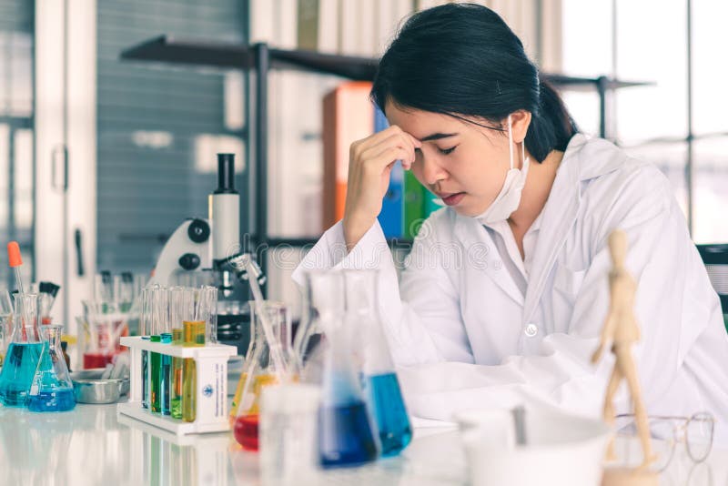 Young Scientists are Stressed Out Due To Some Experimental Problems ...
