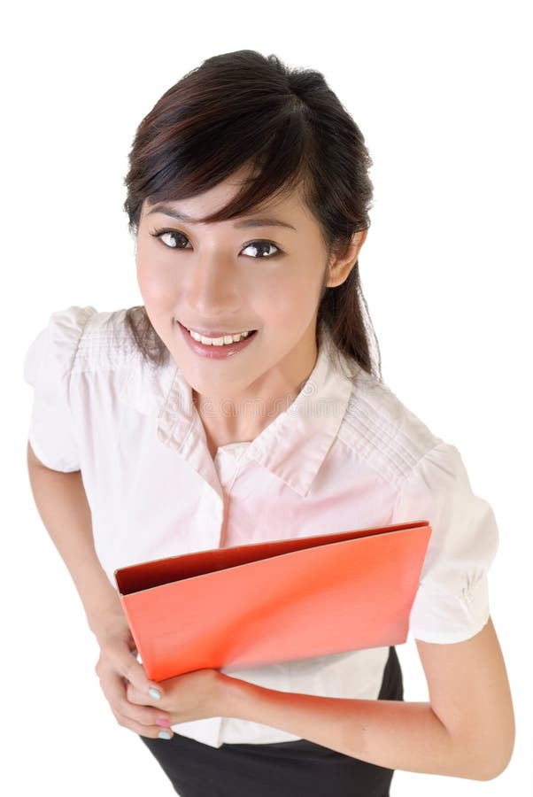 Young secretary stock photo. Image of kind, black, help - 18282272