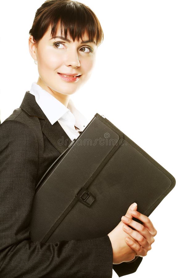 Young Secretary Taking Notes Stock Photo - Image of american, isolated ...