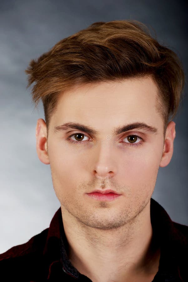 Young serious man. stock photo. Image of handsome, lifestyle - 51161880