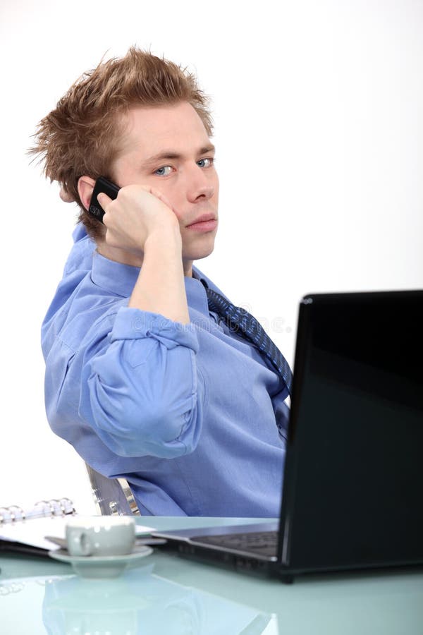 Serious Manager Talking To His Team Stock Photo - Image of charismatic ...