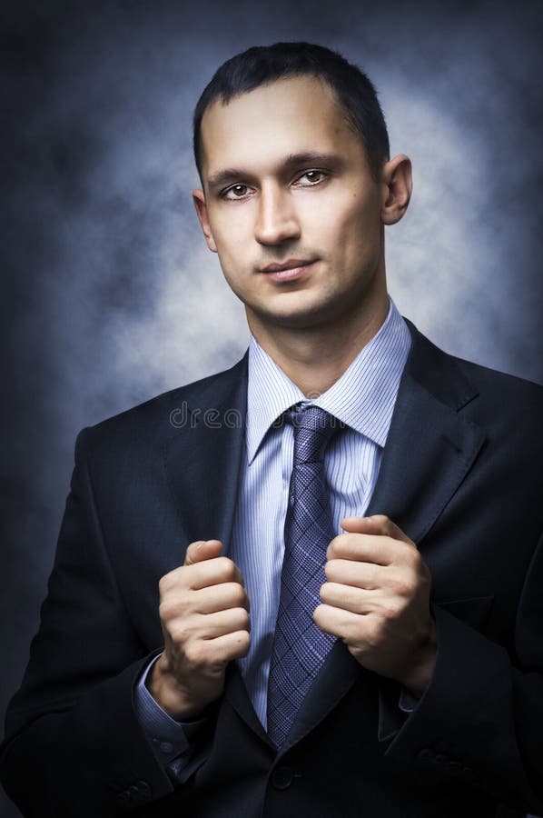 Young Successful Business Man Stock Photo - Image of leader ...