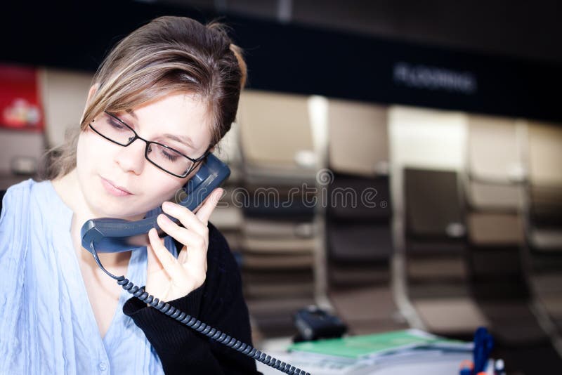 Young shop assistant stock image. Image of adult, holding - 21664785