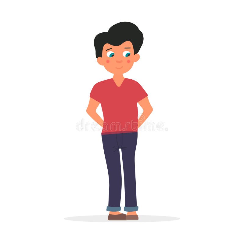 Timid cat stock illustration. Illustration of symbol, animal - 4995277