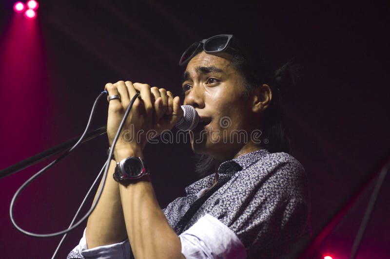 Young singer stock photo. Image of singing, audio, professional - 74830224