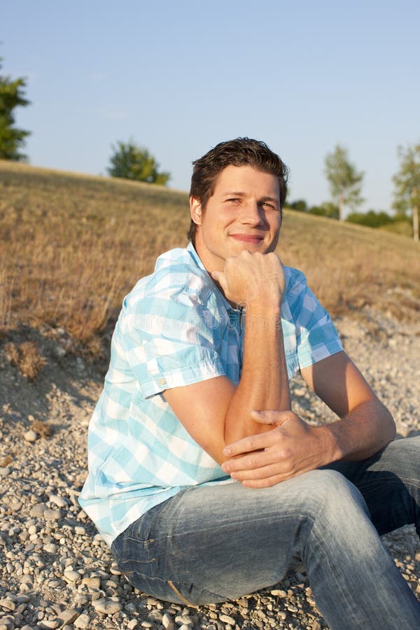 Young single man stock photo. Image of vacation, young - 41942974