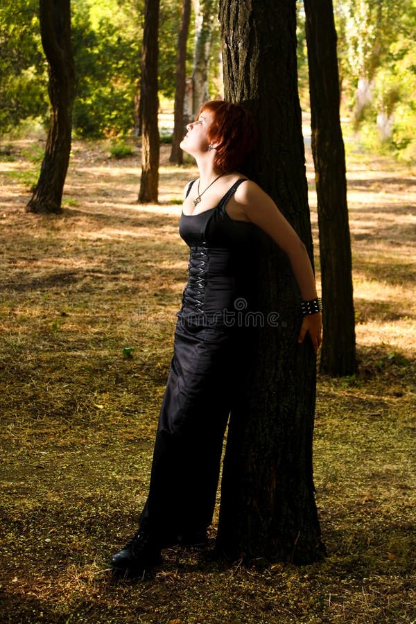 Young single woman stock image. Image of lady, green - 10561387