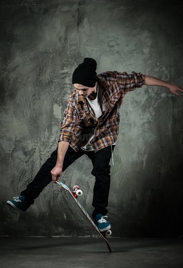 Young skater stock image. Image of skill, sneakers, movement - 33817841