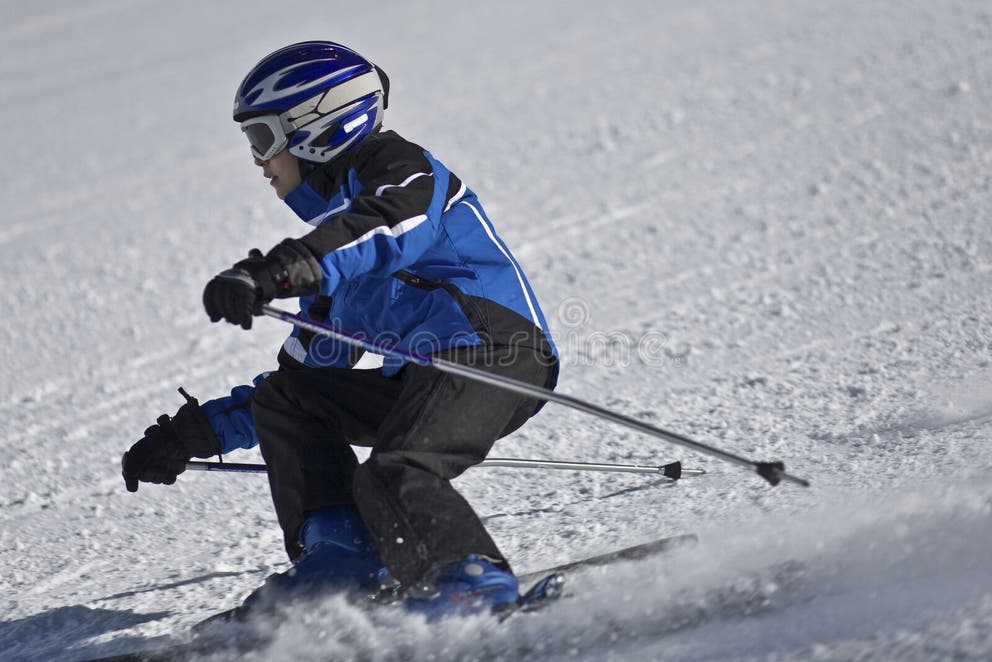 Young skier stock photo. Image of sports, concentrate - 5367752