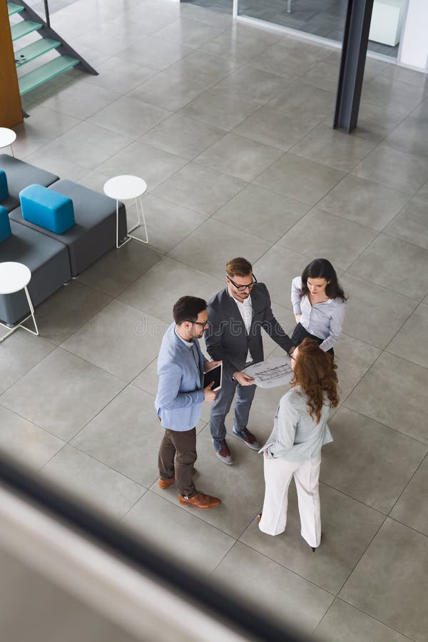 Young Smart Business People Meeting in Business Office Stock Photo ...