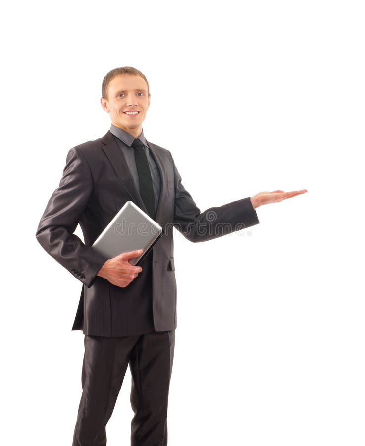 A Young and Smart Businessman in Formal Clothes Stock Image - Image of ...